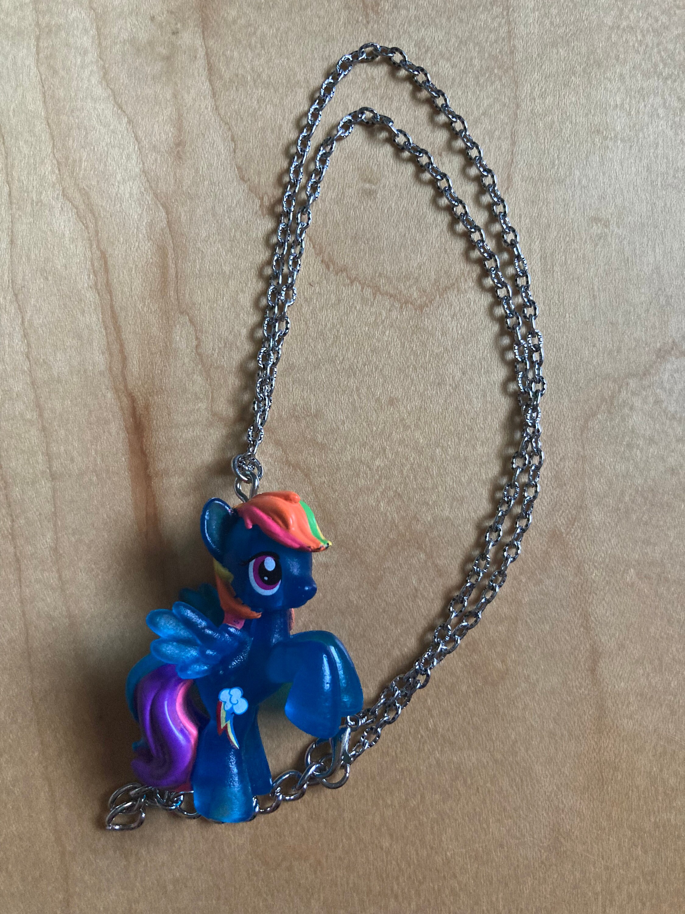 MLP Necklace My Little Pony New Nickel-free Fluttershy Pinkie Pie ...