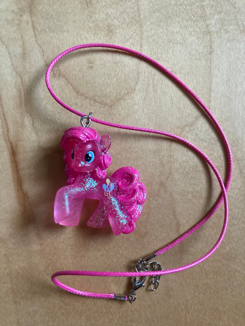 MLP Necklace My Little Pony New Nickel-free Fluttershy Pinkie Pie ...