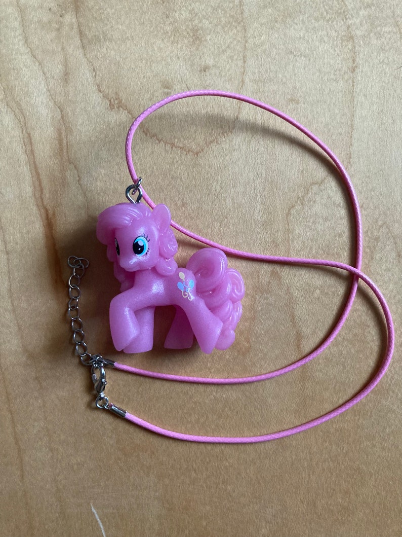 MLP Necklace Handmade My Little Pony New Nickel-free Pinkie - Etsy