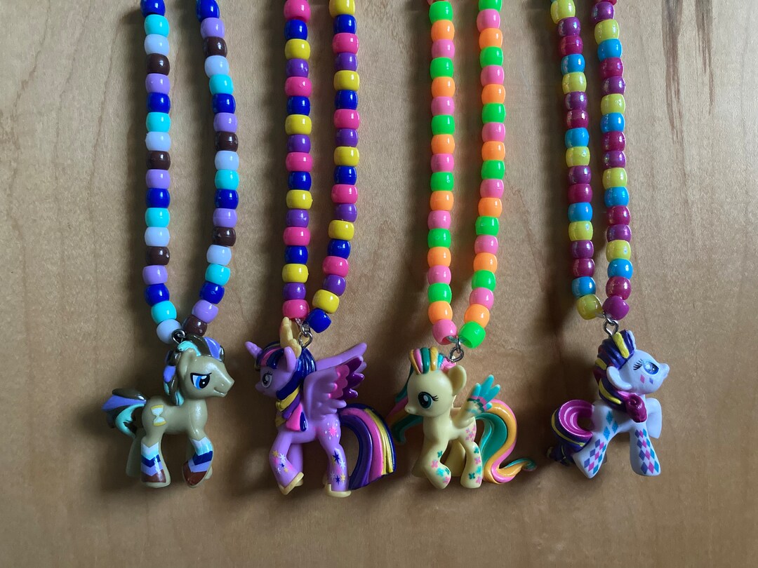 MLP Kandi Necklace My Little Pony Rave Scene New Nickel-free Twilight ...
