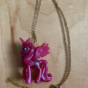 MLP Necklace My Little Pony Fluttershy Twilight Sparkle Princess ...