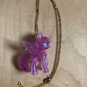 MLP Necklace My Little Pony Twilight Sparkle Fluttershy Princess Luna ...