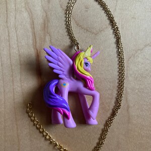 MLP Necklace Handmade My Little Pony New Nickel-free Pinkie Pie ...