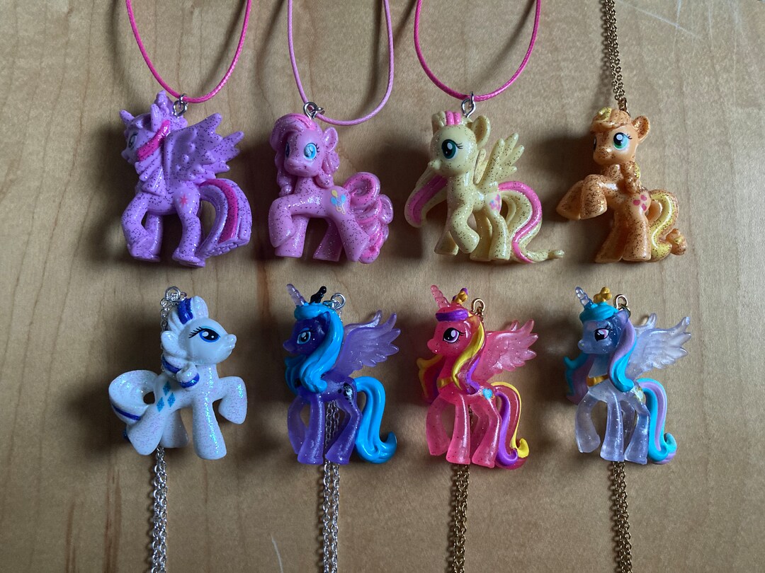 MLP Necklace My Little Pony Princess Luna Celestia Cadance Twilight ...