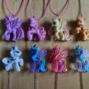 MLP Necklace My Little Pony Princess Luna Celestia Cadance Twilight ...