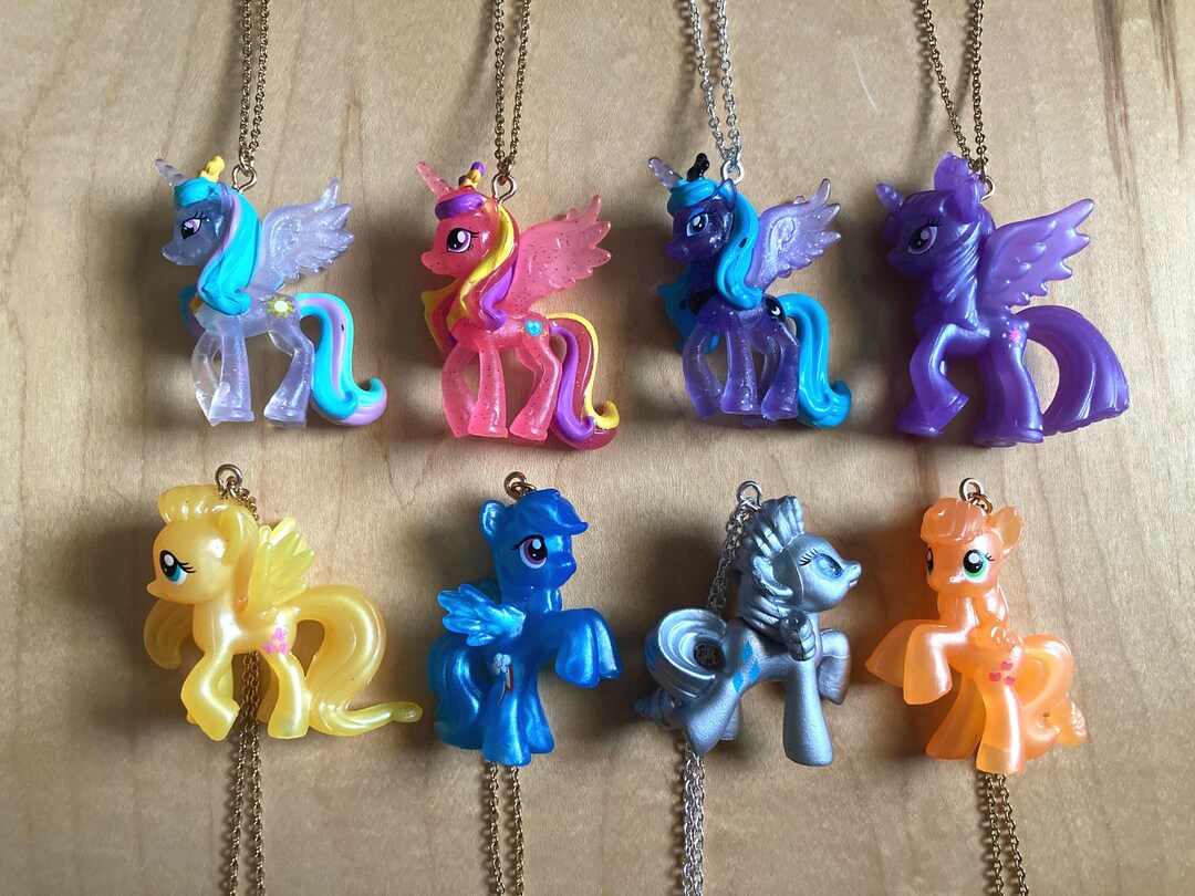 MLP Necklace My Little Pony Princess Celestia Luna Cadance Twilight ...