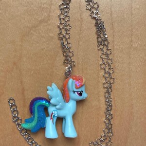 MLP Necklace My Little Pony Princess Alicorn Horse Unicorn Stars ...