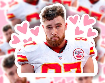Travis Kelce Sticker - Etsy