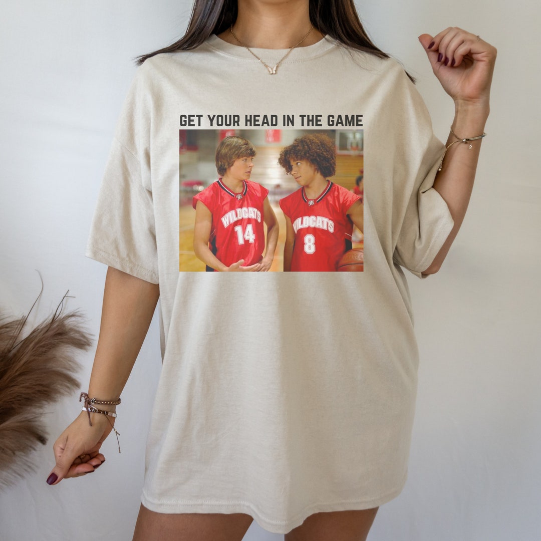 Get Your Head in the Game HSM Shirt, High School Musical Merch, Chad ...
