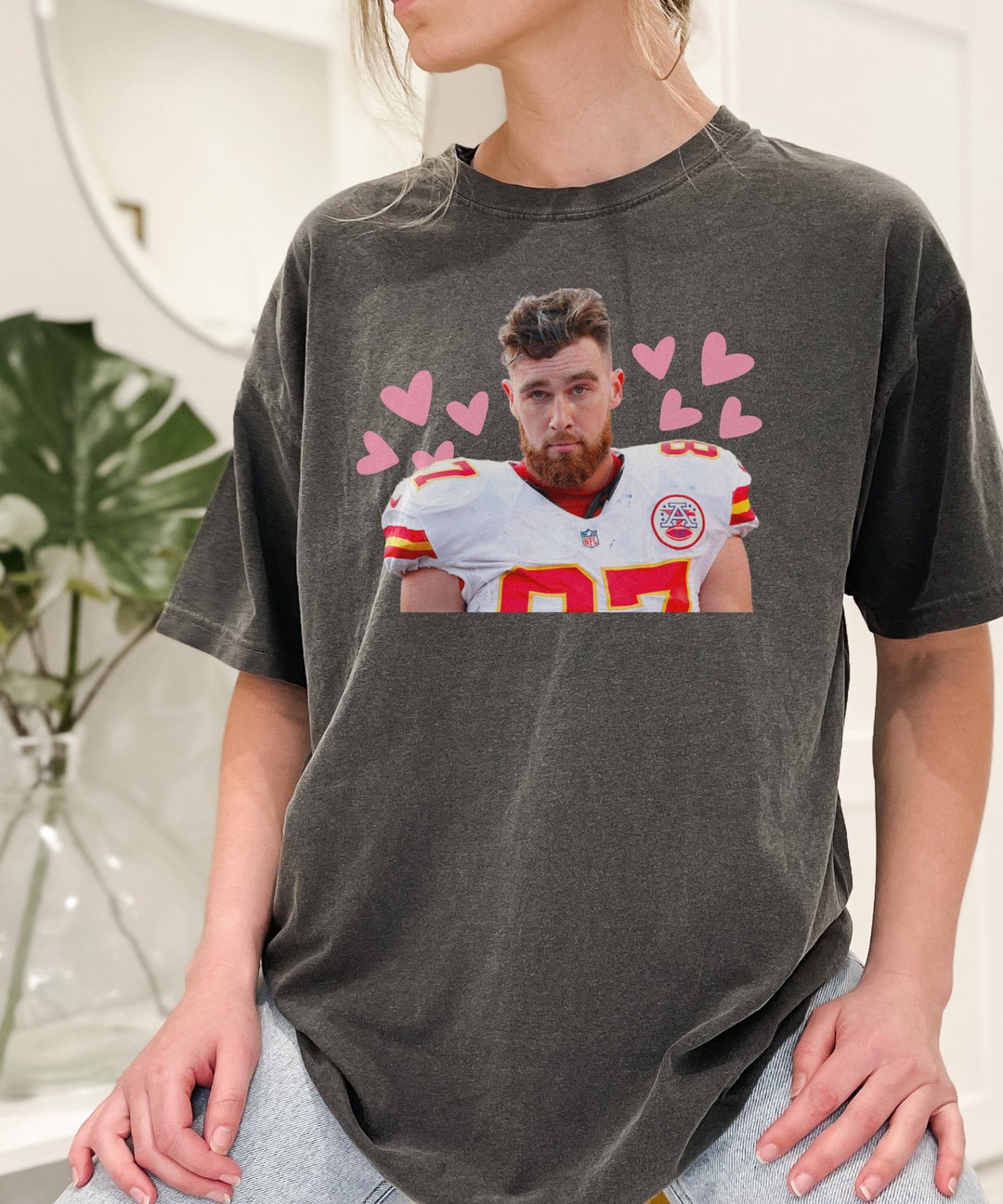 Travis Kelce Shirt Travis Kelce Merch Kansas City Chiefs - Etsy