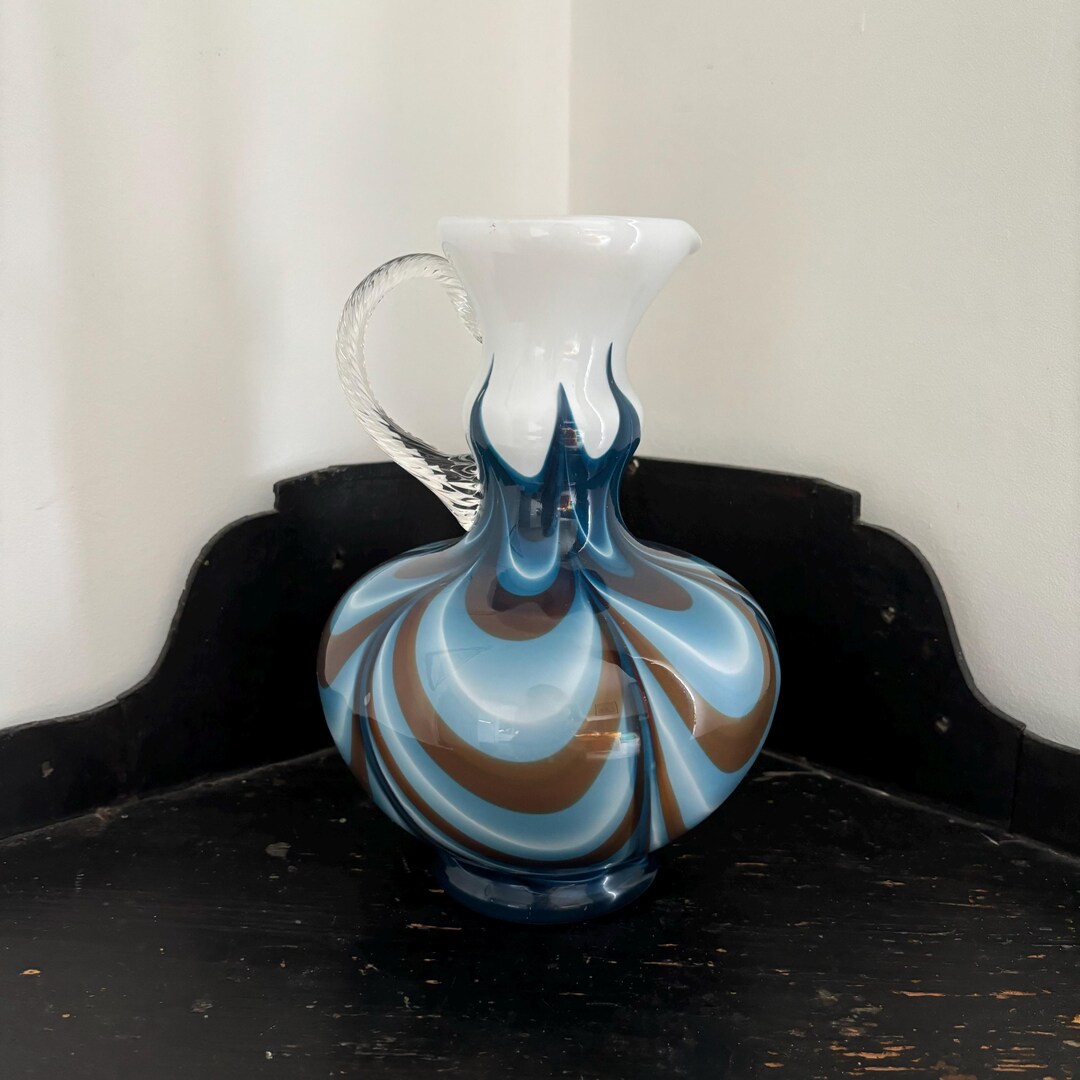 Italian Murano Glass Vase by Carlo Moretti 1970s - Etsy