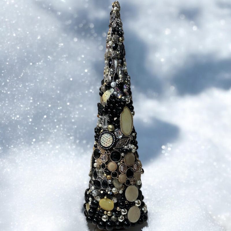Jeweled Cone Tree - Etsy