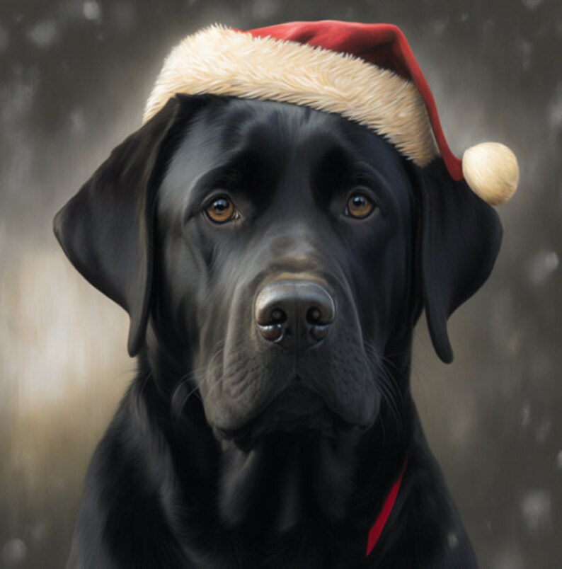 Printable Black Lab 2023 Calendar - Etsy