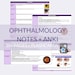 Ophthalmology Conditions With Flashcards | Medical School Study Guide ...