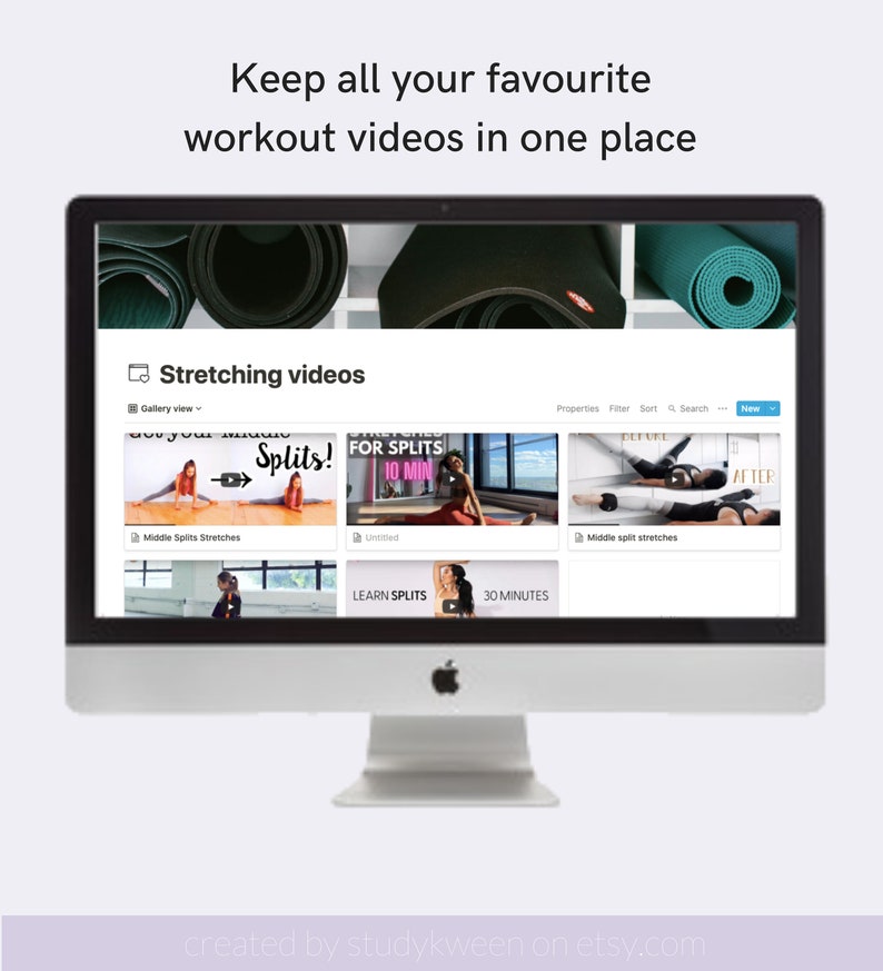 Ultimate Gym, Fitness and Diet Tracker Notion Template - Etsy