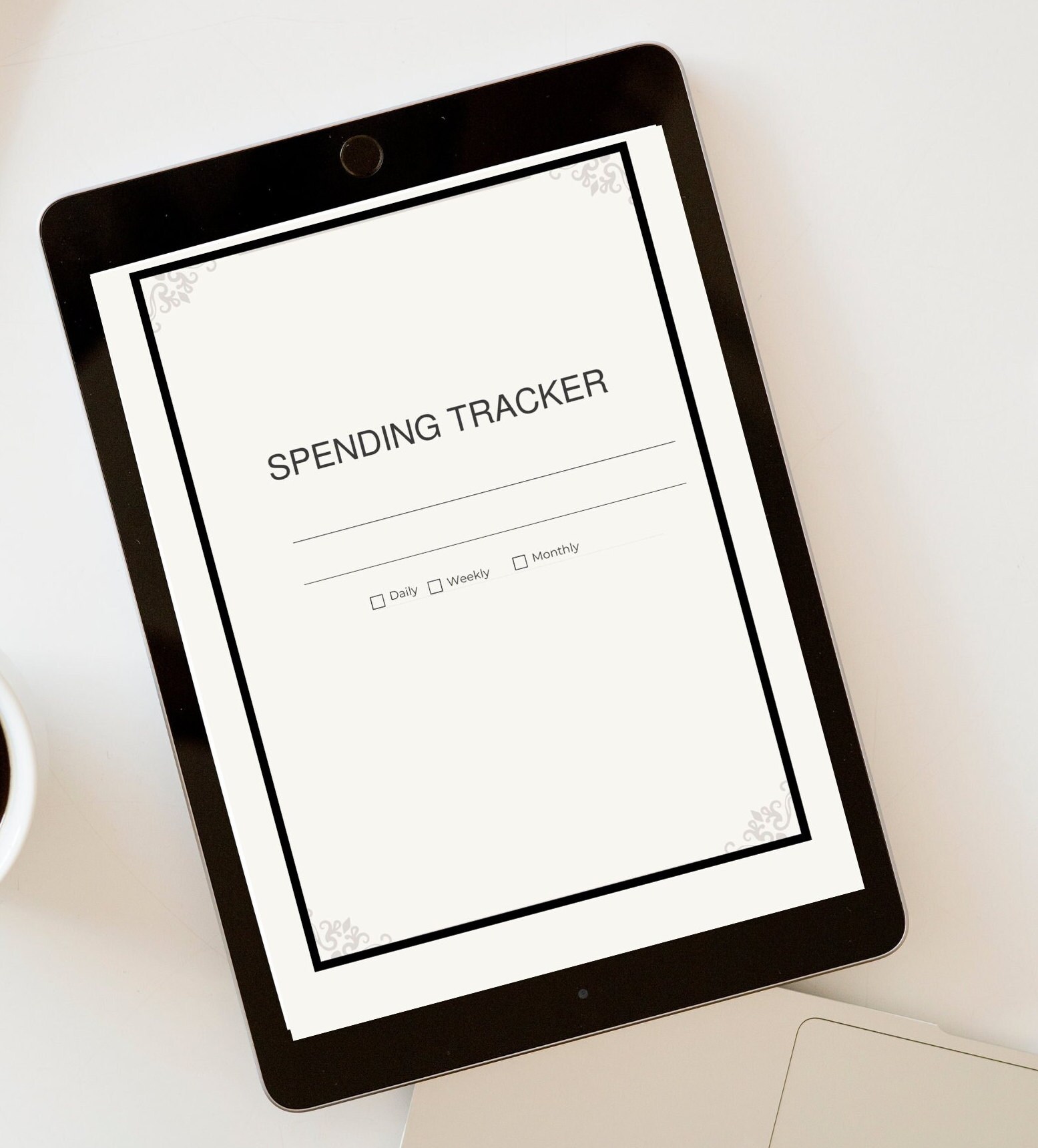 Simple Spending Tracker Printable/everyday Spending Tracker/editable ...