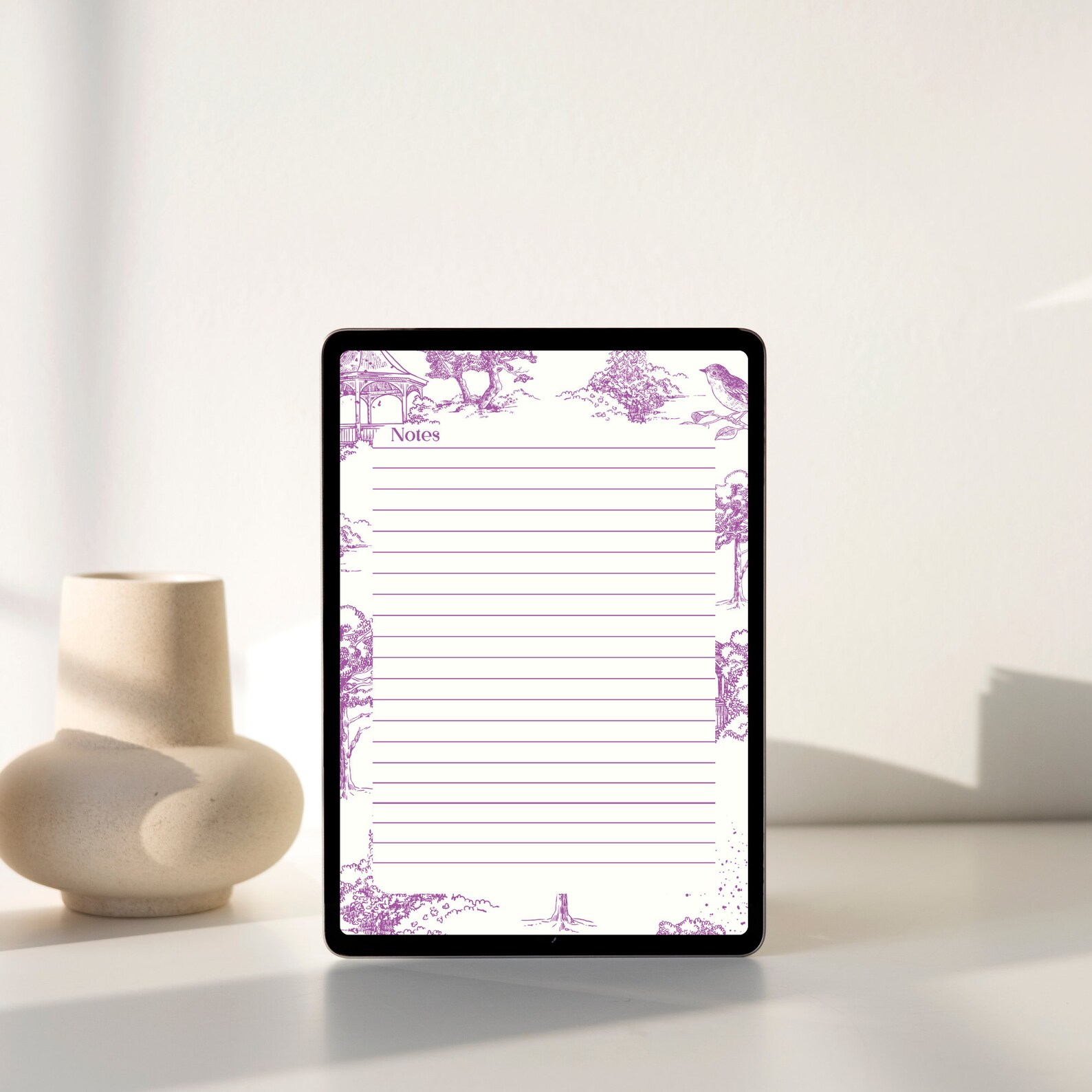 Google Note Printable Template, Editable Google Notes, Note Taking ...