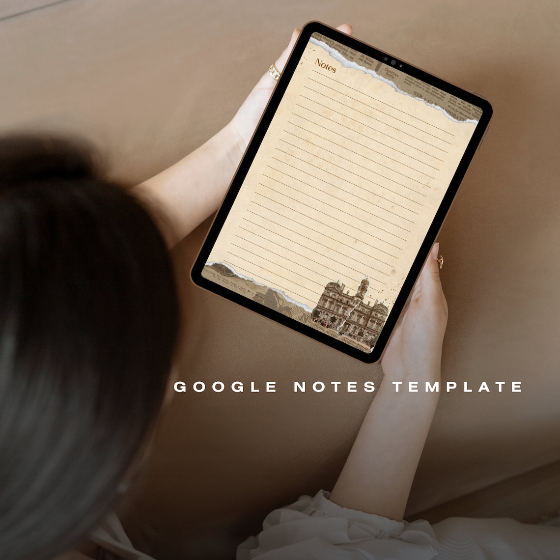 Google Note Printable Template, Editable Google Notes, Note Taking ...