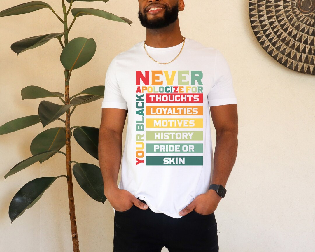 Unapologetically Black Shirt Black Pride T Shirt African - Etsy