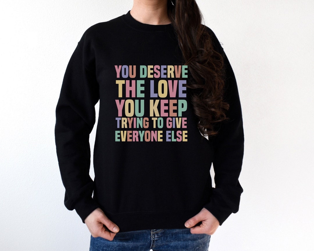 Mental Health Awareness Aesthetic Crewneck Sweatshirt Self - Etsy