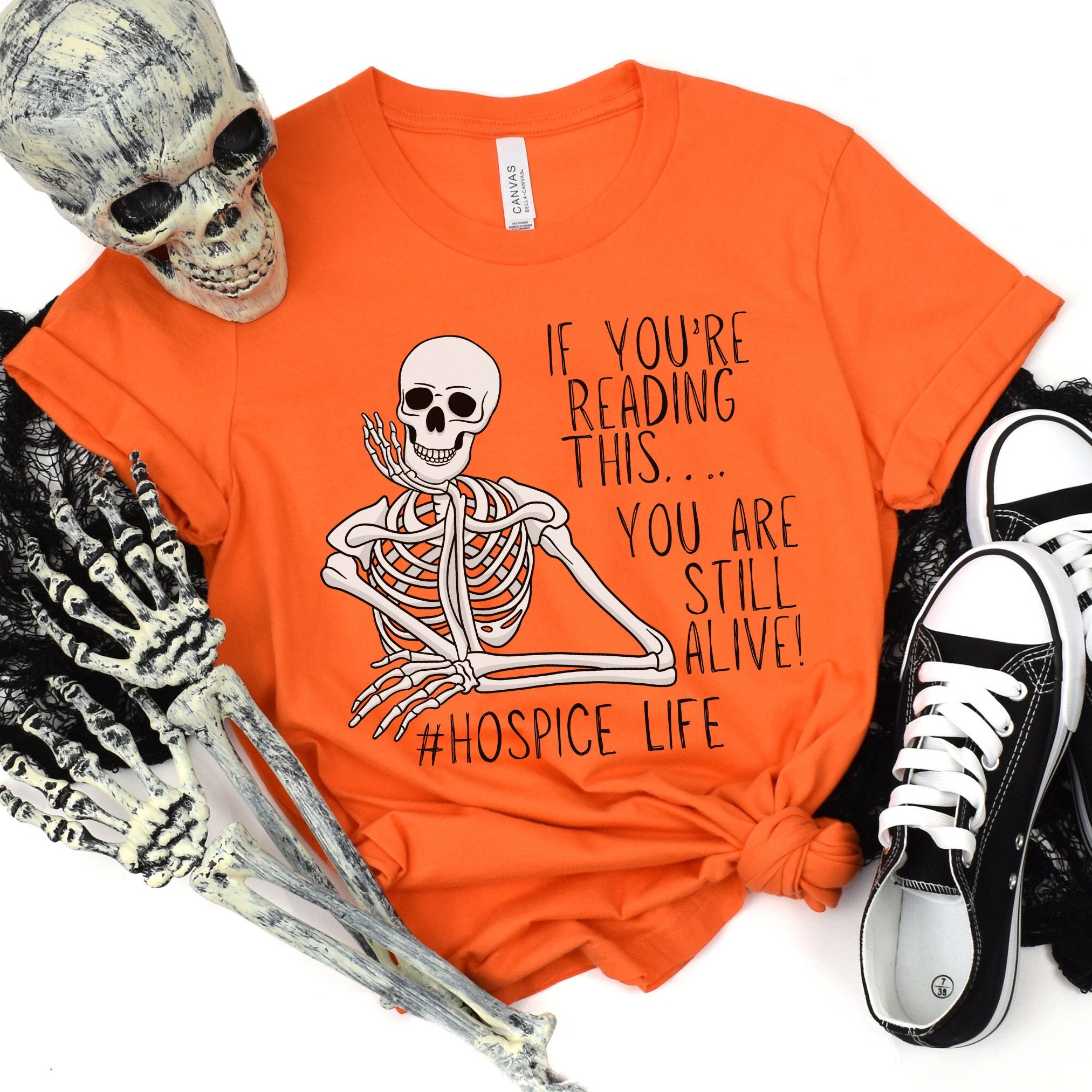 Funny Hospice Nurse Shirt, Halloween Hospice Shirt, Gift for Nurse ...