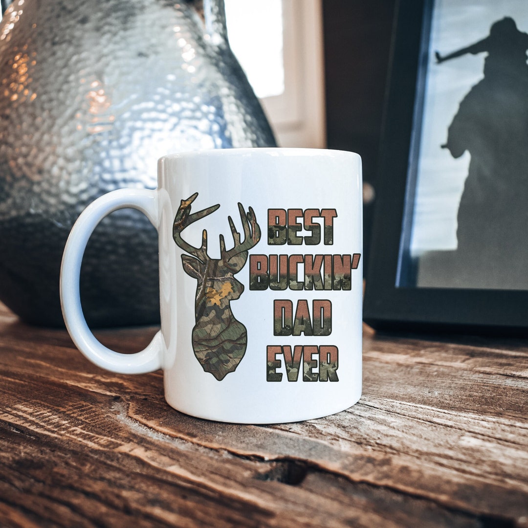 Fathers Day Gift for Dad Best Buckin Dad Ever Stepdad Gift for Hunter ...
