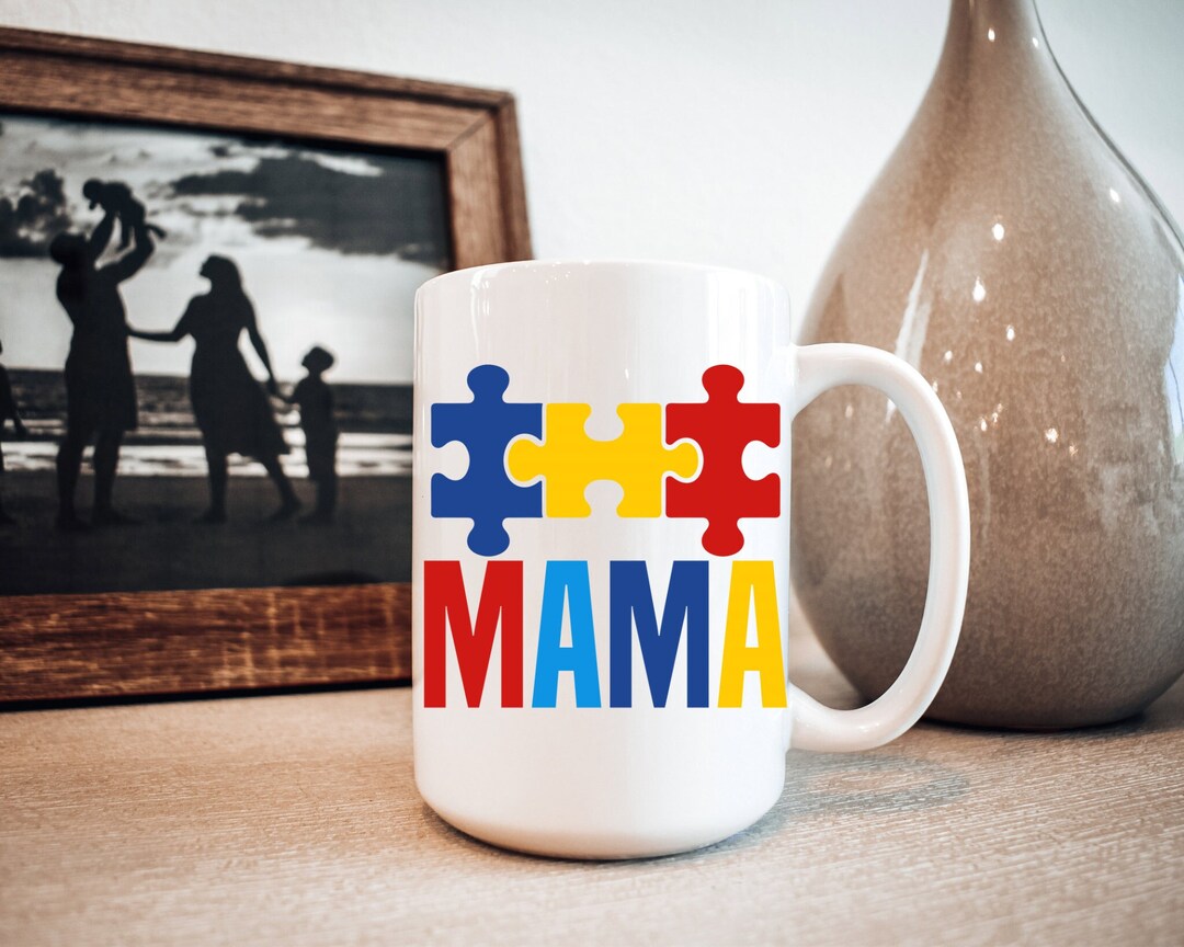 Autism Mama Mug Proud Autistic Kid Mom Special Needs Mom Gift Autism ...