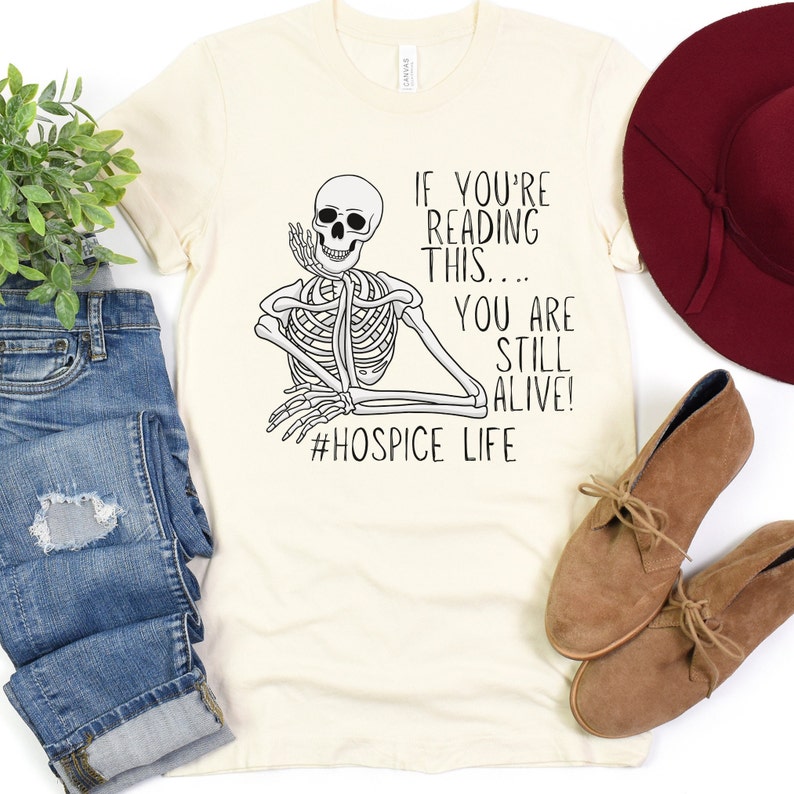 Funny Hospice Nurse Shirt, Halloween Hospice Shirt, Gift for Nurse ...