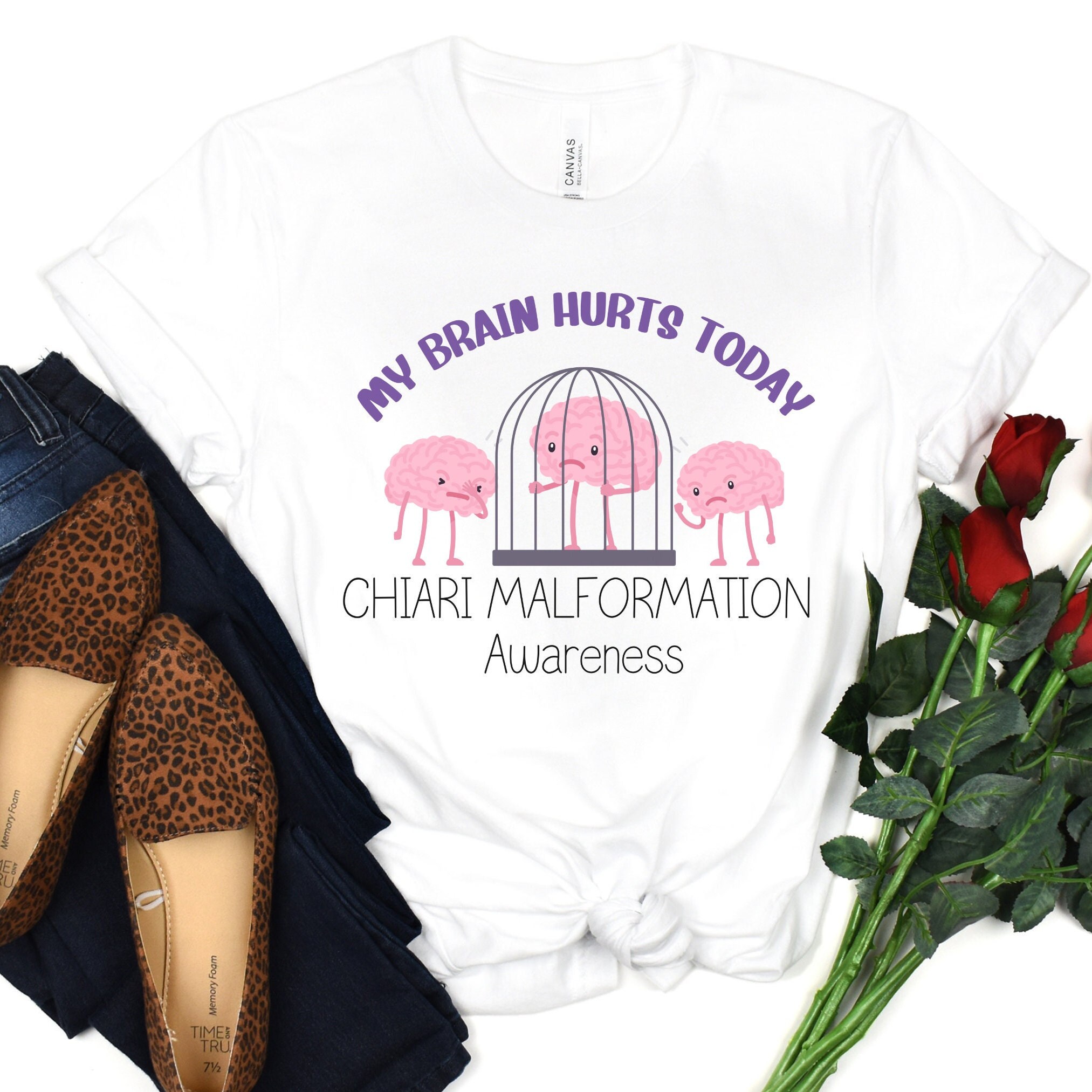 Chiari Malformation Shirt, Chiari Malformation Awarenessshirt, Chiari ...