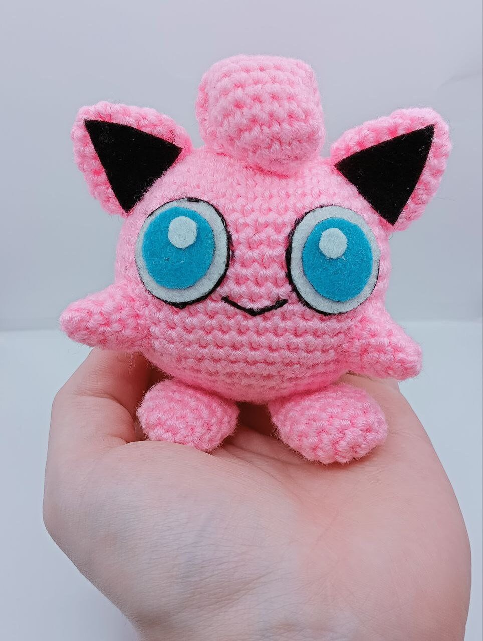 Pokemon Plush Jigglypuff Crochet Amigurumi Pokemon Handmade Gift - Etsy