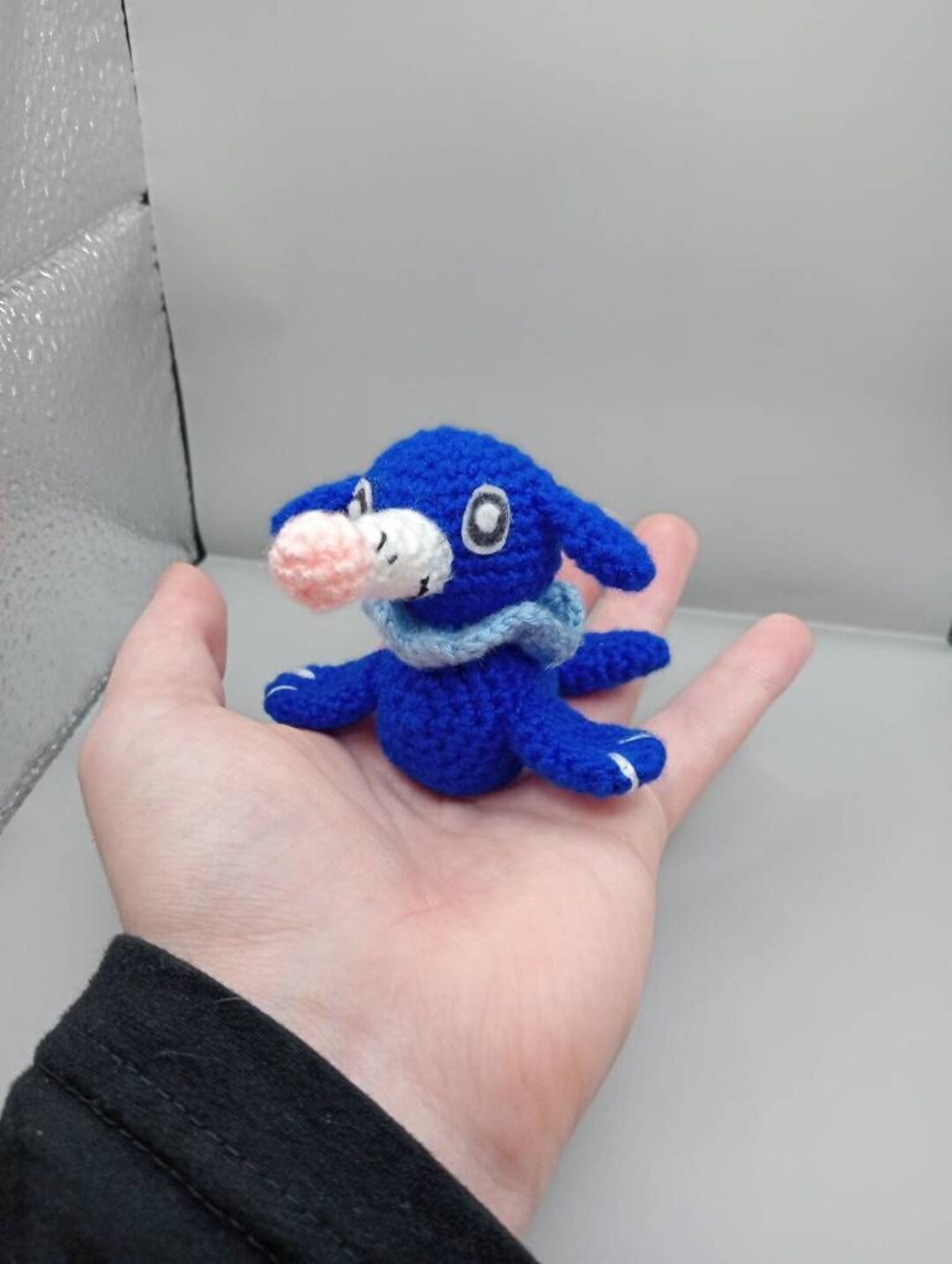 Pokémon Plush Crochet Popplio Amigurumi 100%HAND-MADE Pokemon - Etsy