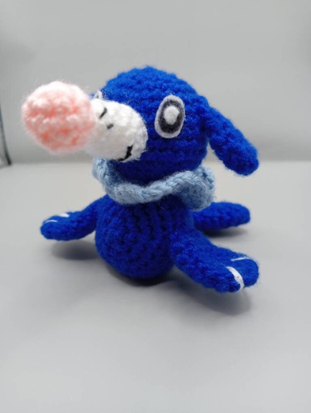 Pokemon Plush Crochet Popplio Amigurumi 100%HAND-MADE Pokemon Plush - Etsy