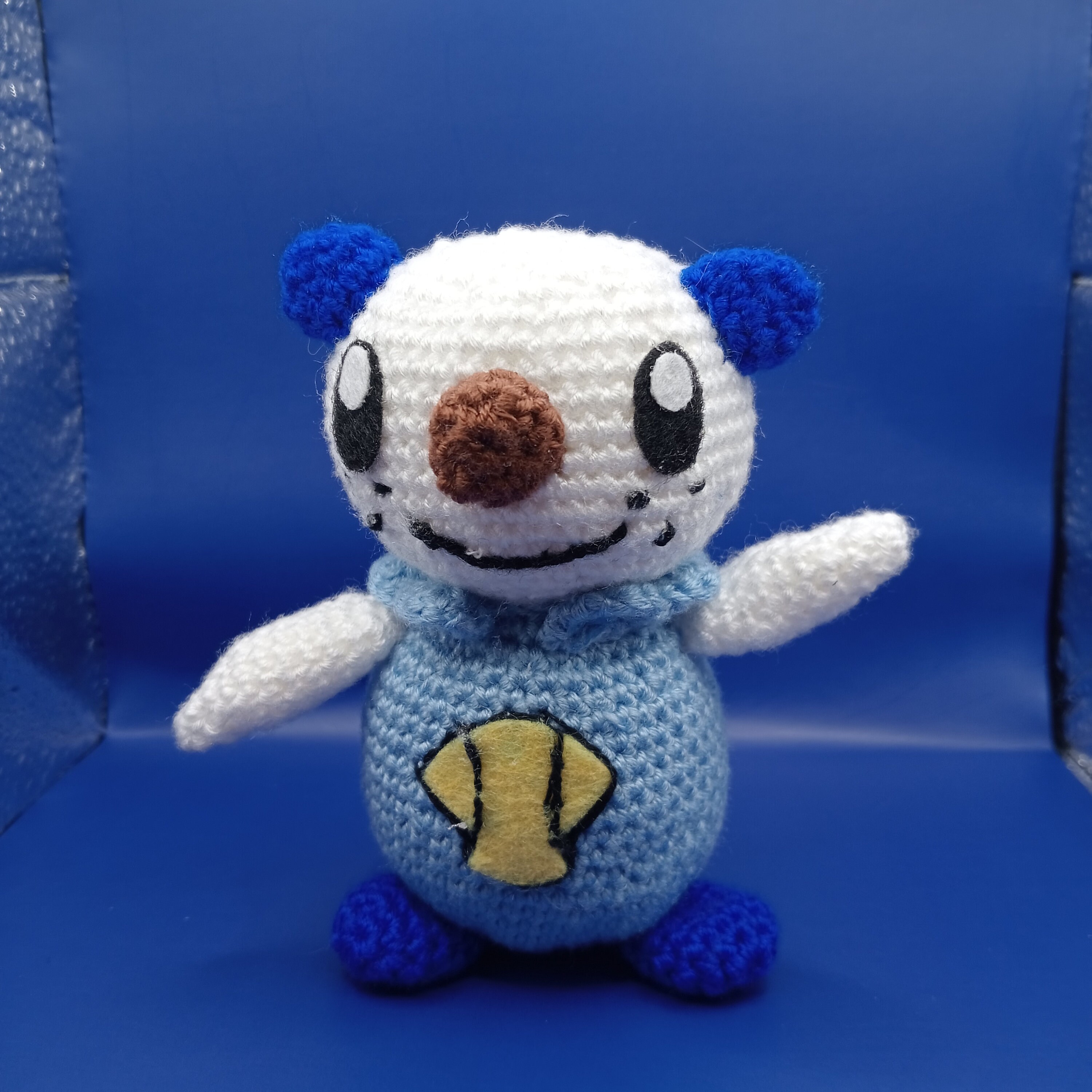 Buy Pokemon Plush Crochet Oshawott Amigurumi 100%HANDMADE Pokemon ...