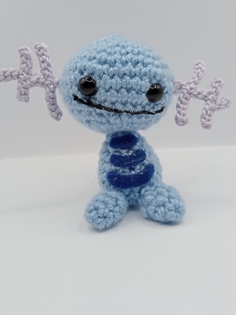Pokemon Plush Wooper 100% Handmade Crochet, Family Cute for Kids ...