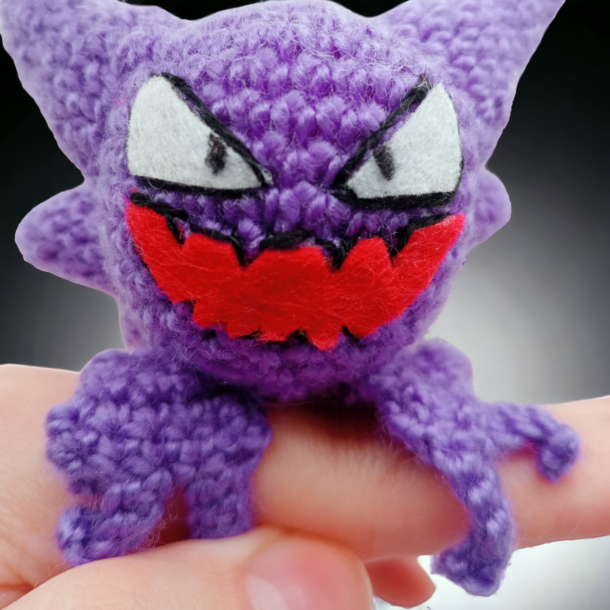 Pokemon Plush Haunter Pokemon Crochet Handmadegifts for Kids. - Etsy