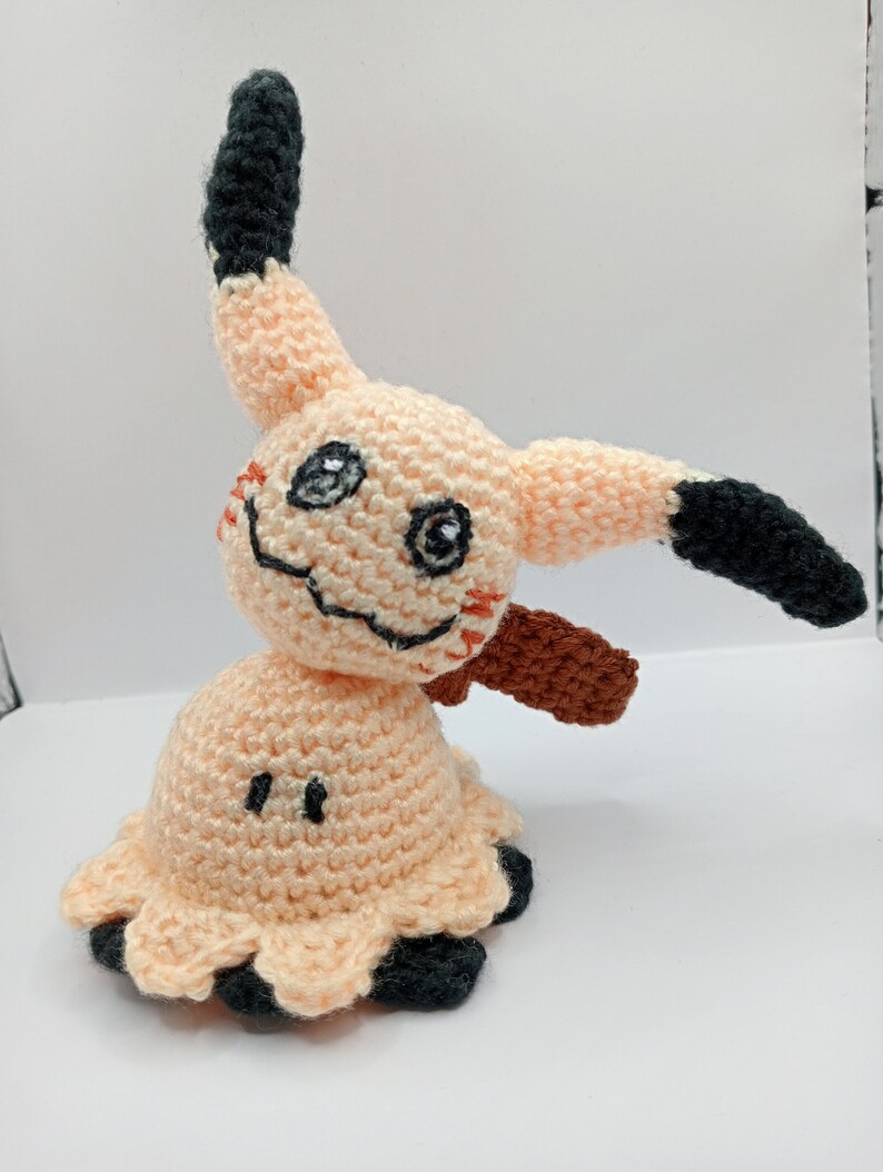 Pokémon Plush Mimikyu Crochet Amigurumi Pokemon Handmade Gift - Etsy