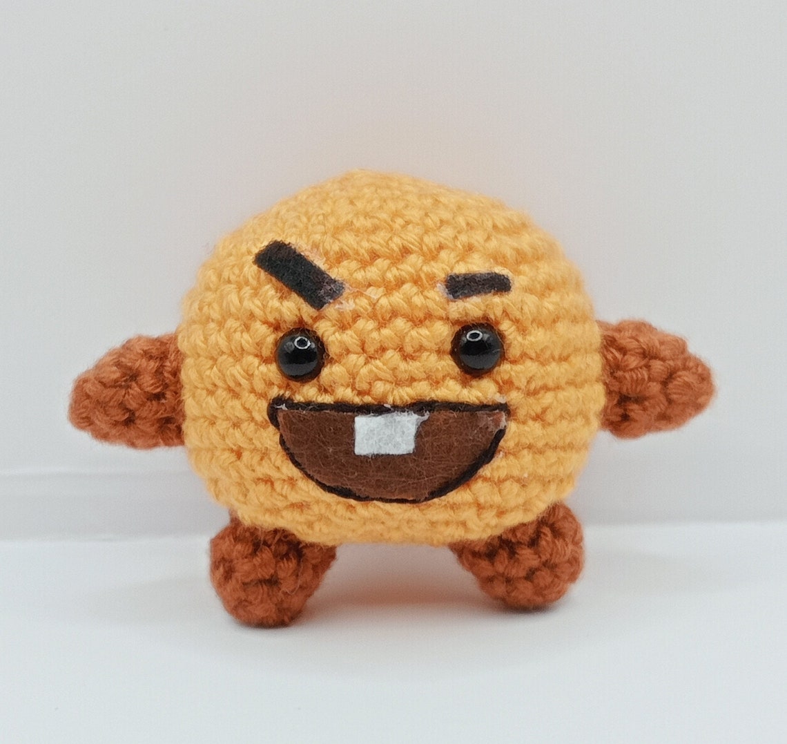 BTS Bt21 Shooky Amigurumi Crochet - Etsy