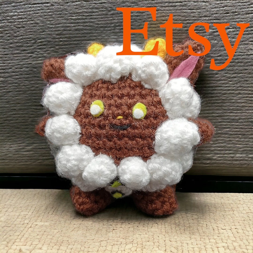 Palworld Plush Lamball Crochet Amigurumi Handmade Gift - Etsy