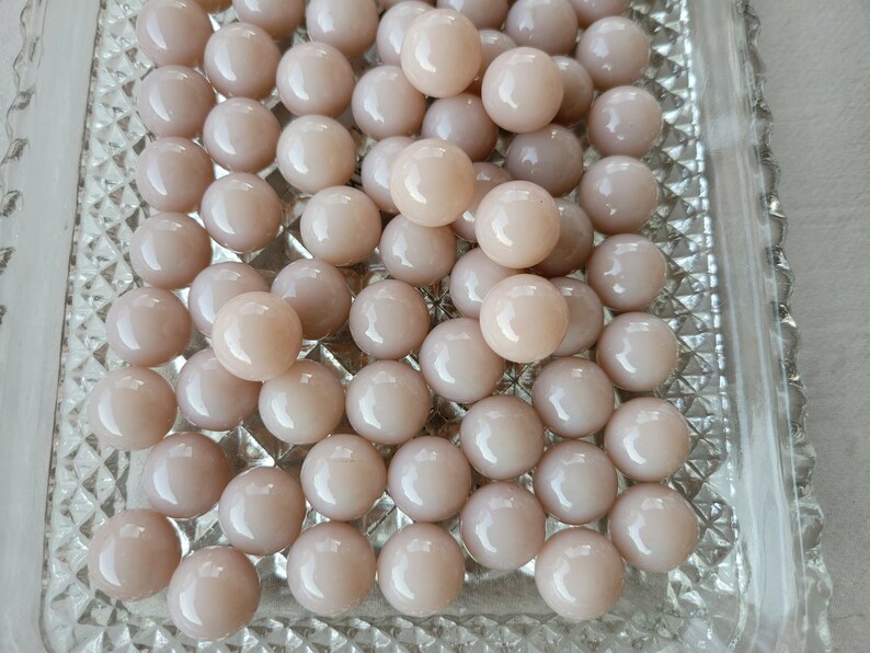 50 Vintage Solid Color Game Marbles for Crafts or Decor - Etsy