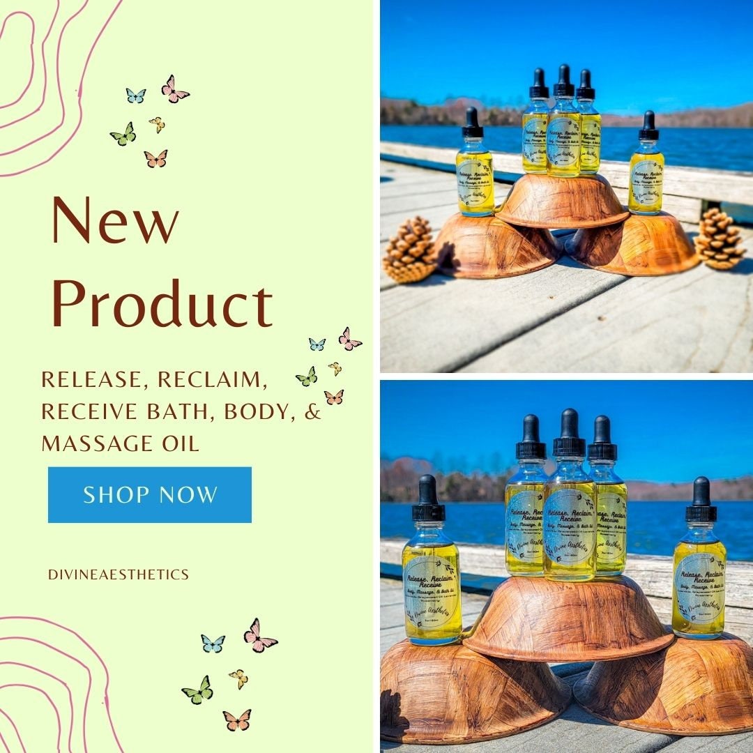 Release Reclaim Receive Body, Bath, & Massage Oil Relaxation and ...