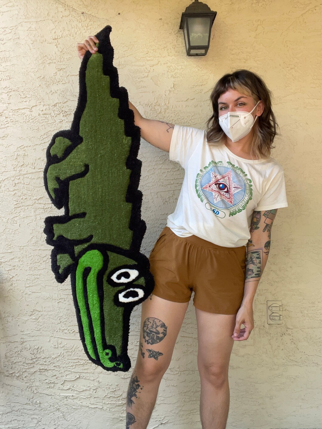 Made to Order GIZZY GATOR Large King Gizzard and the Lizard Wizard Hand ...