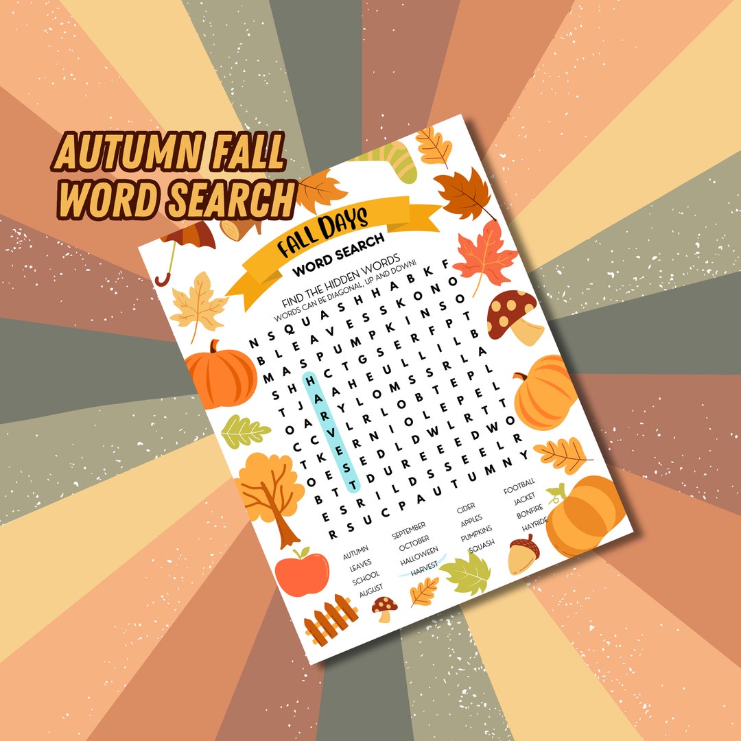 Classroom Word Search for Back to School, Classroom Games, Teacher ...