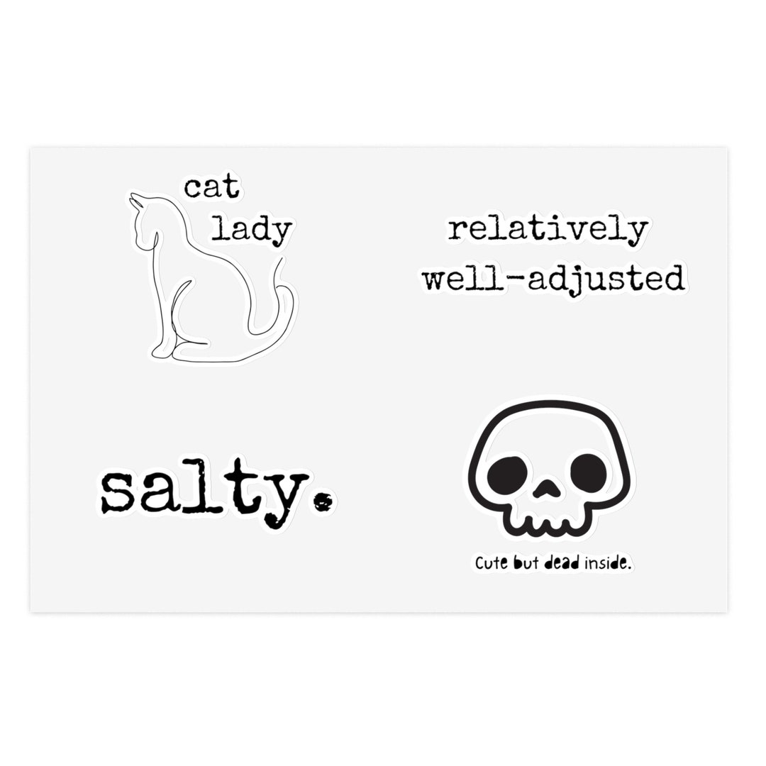 Hilarious Sticker Pack - Sticker Sheets Sarcastic, Funny Stickers ...