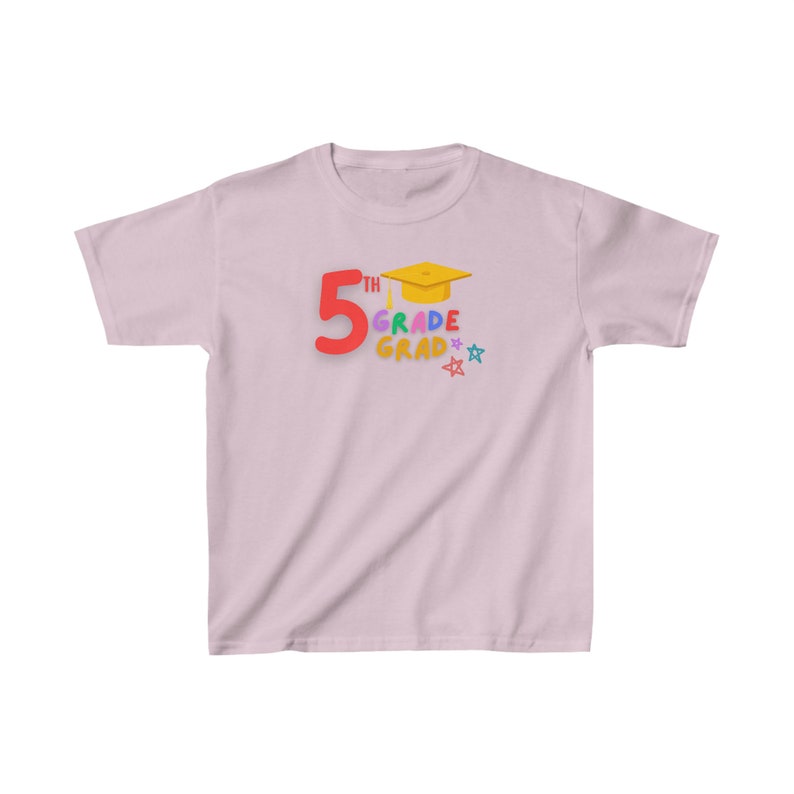 5th Grade Graduation Child Kid Grad Tee Shirt - Etsy