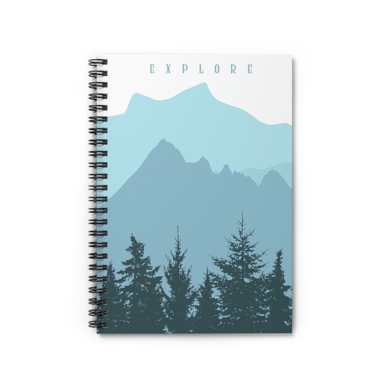 Unique Explore Sun Mountains Travel Journal Gift Birthday Mother's Day ...