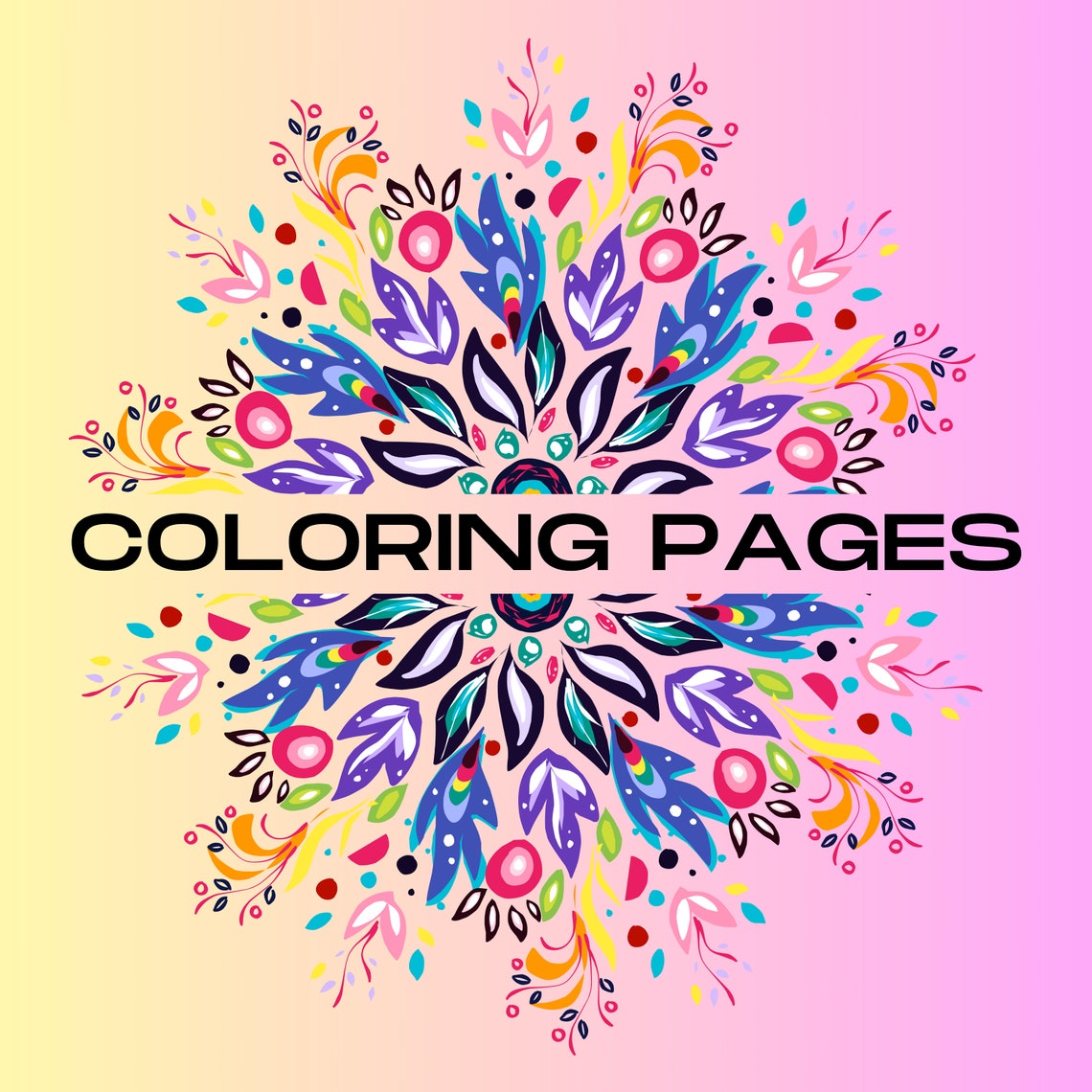 Coloring Pages 10 Mandela Designs, Adult, Digital Download, Kids Summer ...