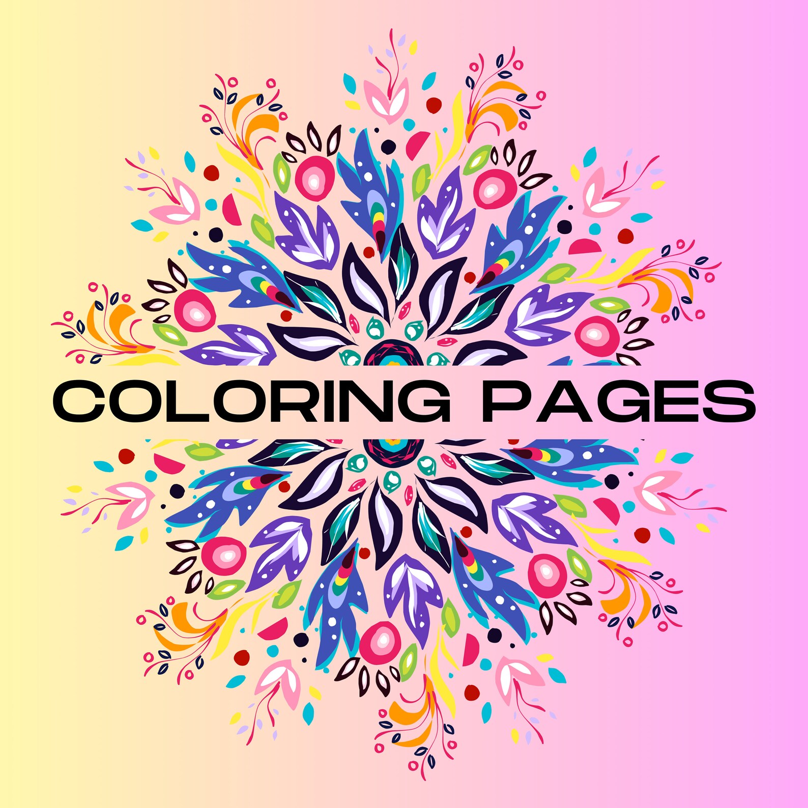 Coloring Pages 10 Mandela Designs, Adult, Digital Download, Kids Summer ...