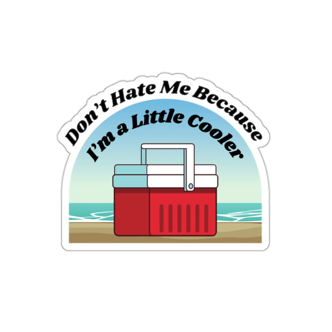 Funny Work Sticker, Beach Sticker, Laptop Stickers, Water Bottle ...