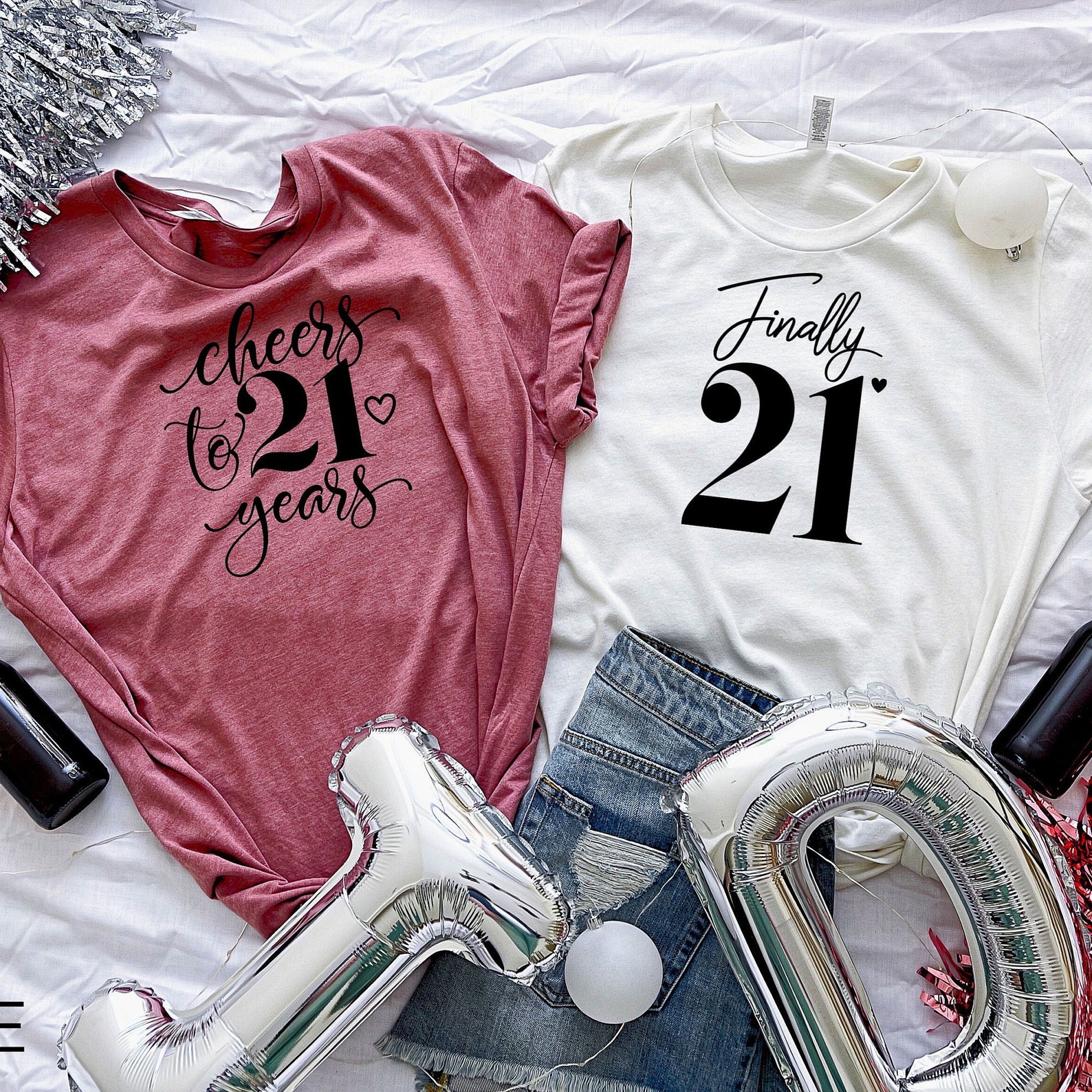 21st Birthday T-shirt for 21st Birthday Tee for 21st Birthday Crew for ...
