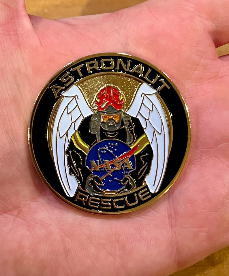 Astronaut Rescue Challenge Coin - Etsy